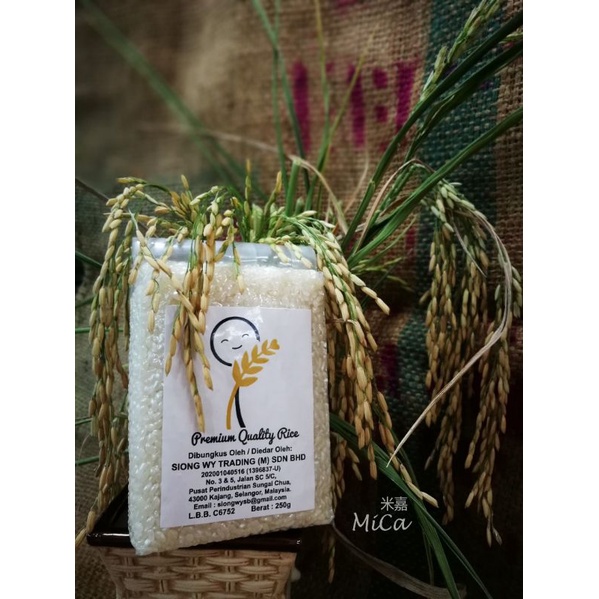 MiCa Calrose Rice / Sushi Rice / Beras Sushi / 日本珍珠米 250g Vacuum pack ...