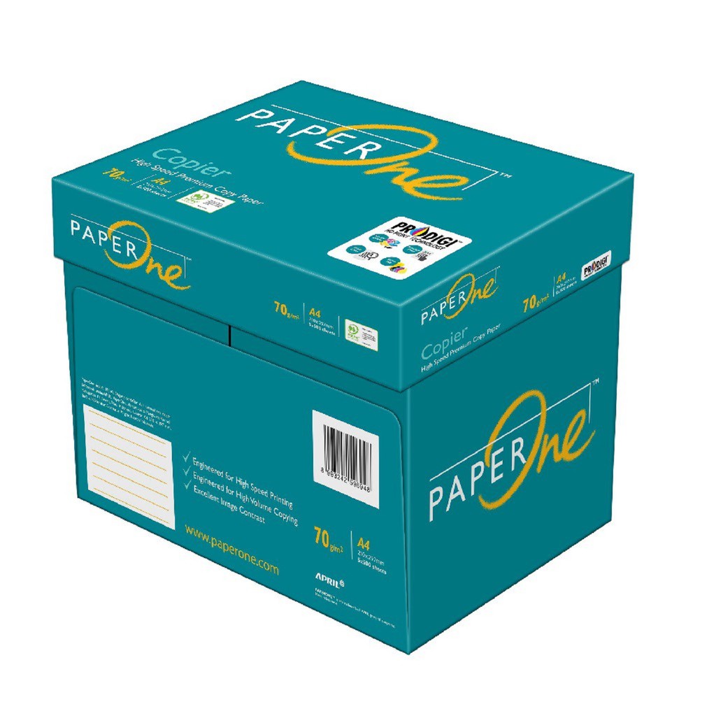 April PaperOne A4 Copier Paper (5 x 70gsm x 500's) | Shopee Malaysia