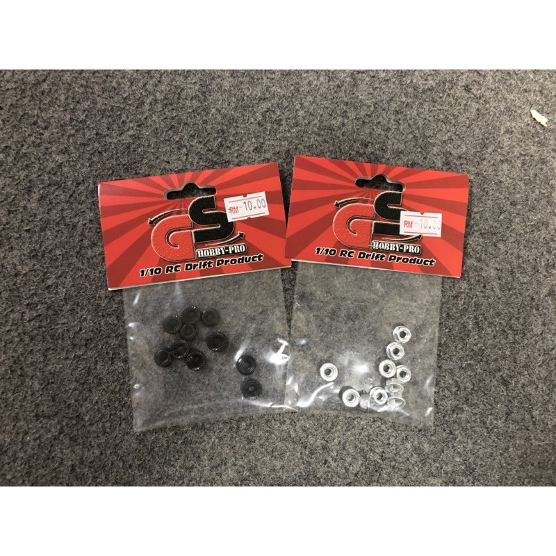 Gs Hobby-Pro SERRATED M4 & M3 STEEL WHEEL NUT | Shopee Malaysia