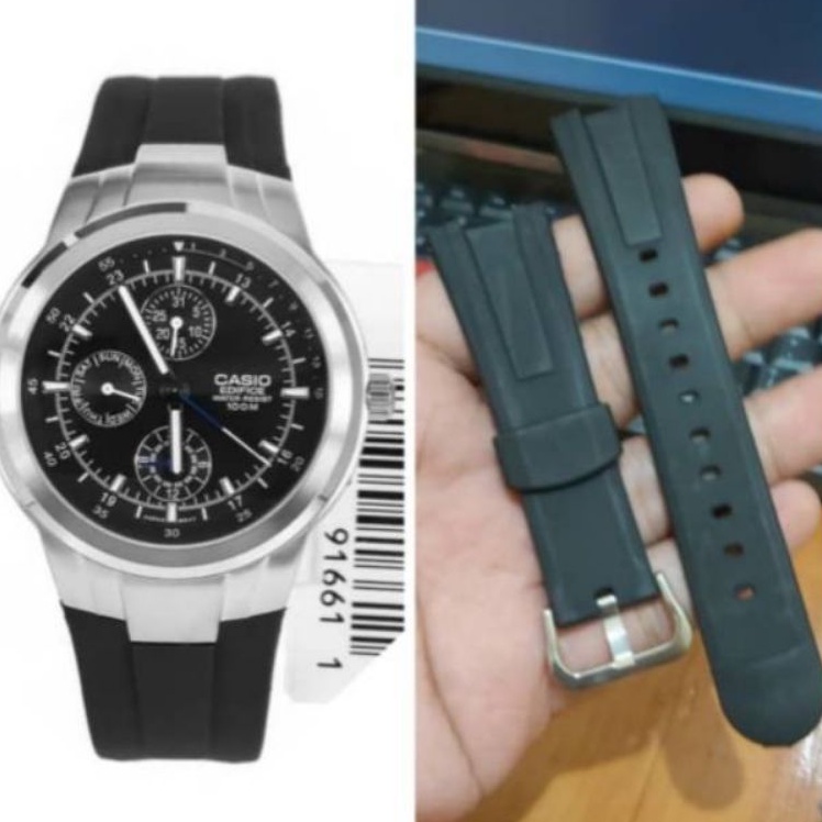 HITAM Casio EDIFICE EF305 EF-305 EF 305 WATCH STRAP BLACK | Shopee Malaysia