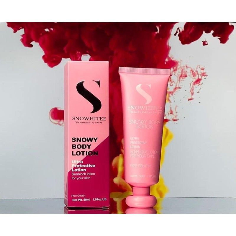 Snow White Snowy Body Lotion New Packaging | Shopee Malaysia
