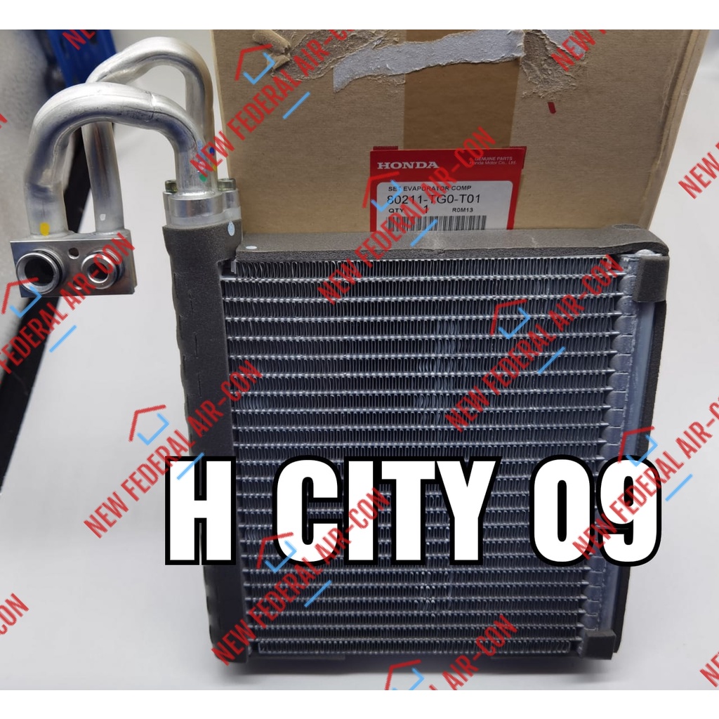 (ORIGINAL) KEIHIN/SHOWA HONDA CITY 2008, JAZZ COOLING COIL WITH INLET ...