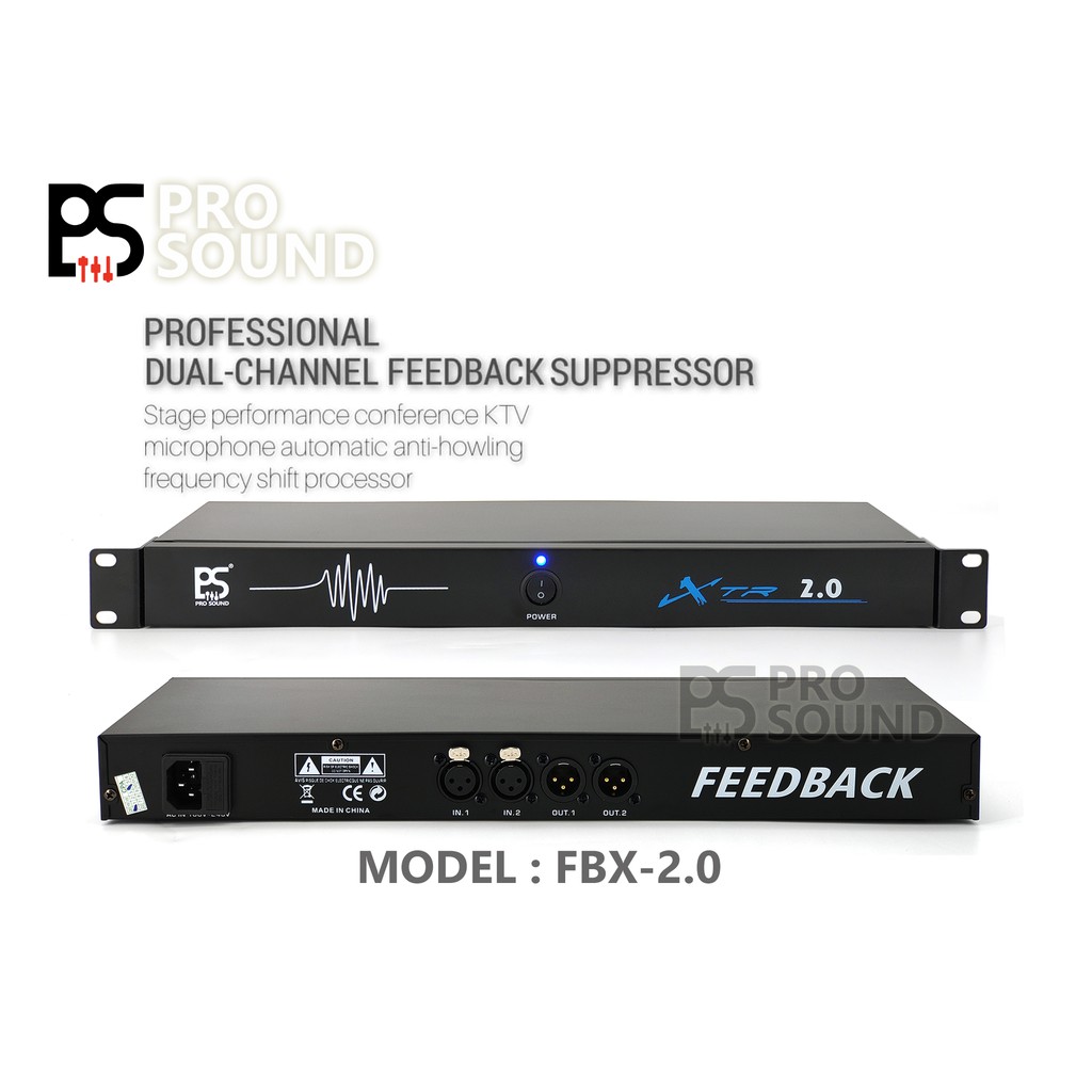 (READY STOCK) PS PRO SOUND FEEDBACK SUPPRESSOR ANTI HOWLING FBX-2.0 ...
