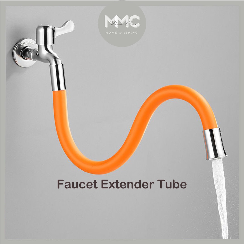 [MMC]Faucet Extension Extender Rotating Water Tap Getah Paip Air ...