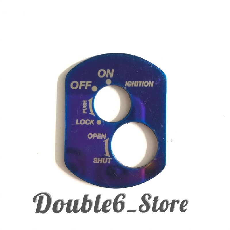 🔥 Titanium Honda RS150R Alloy Main Switch Cover | Shopee Malaysia
