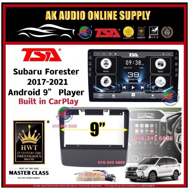 🎁Free AHD Camera🎁 8Ram + 128GB DSP 4G Carplay TSA Subaru Forester 2017 ...