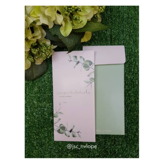 Wedding invitation envelope. Custom angpao envelope. Wedding Gift ...