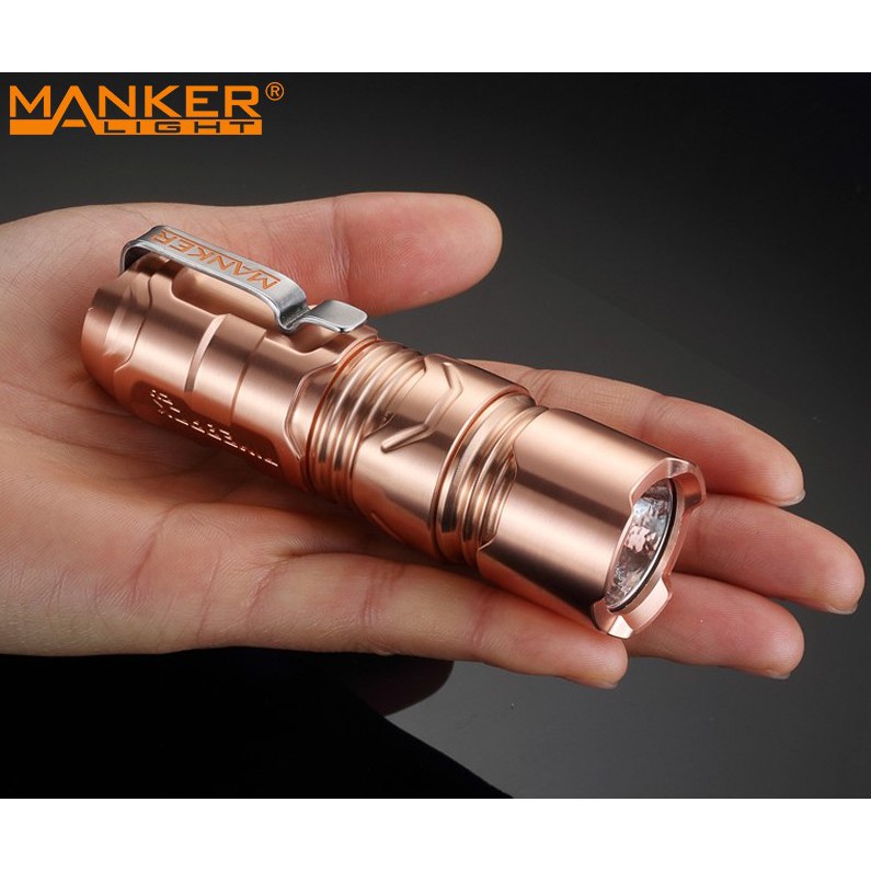 Hot!!! Manker Timeback Copper Cree XPL 5 500 Lumens Magnetic Control ...
