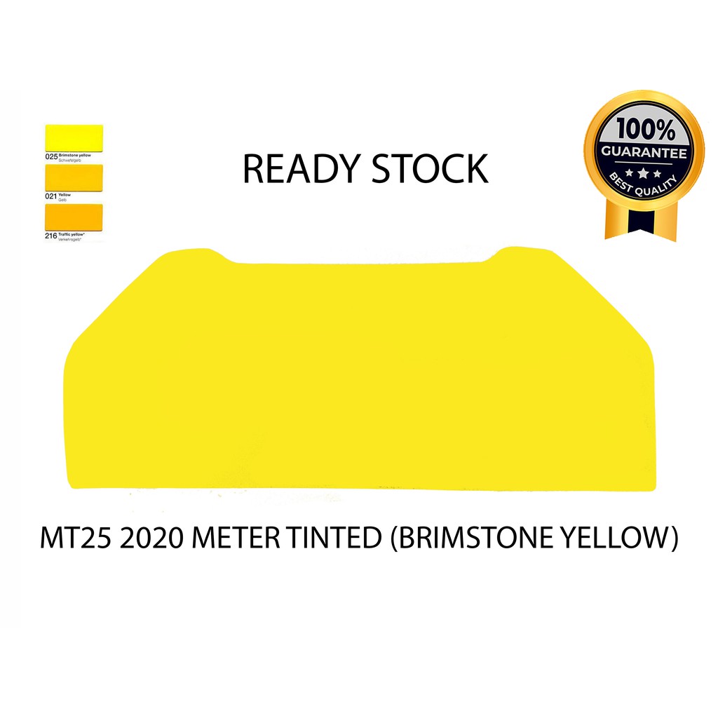 YAMAHA MT25 R25 TINTED METER UNIT STICKER 2020 (YAMAHA MT25 / R25 ...