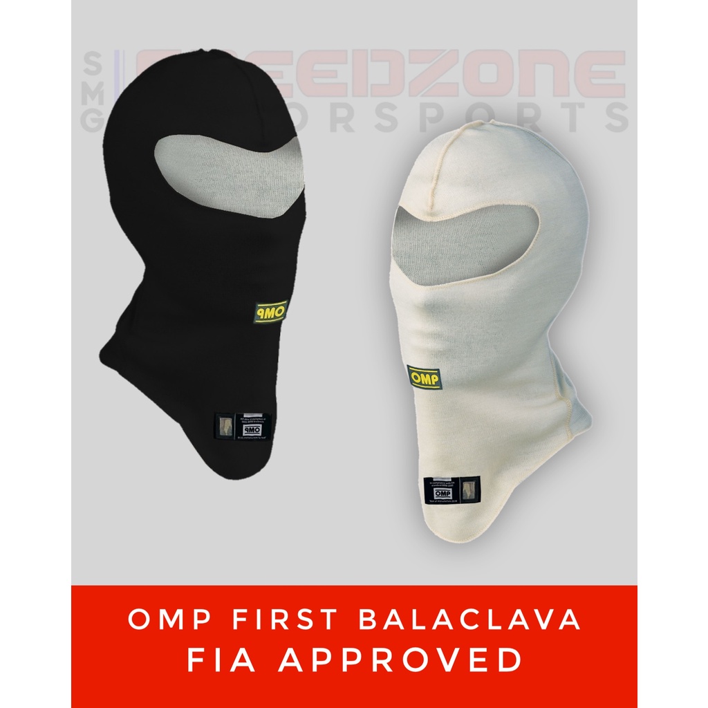 OMP First Balaclava - FIA Approved (Speedzone) | Shopee Malaysia