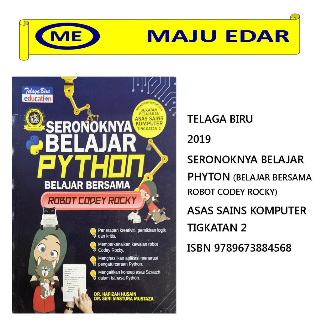 TELAGA BIRU 2019 SERONOKNYA BELAJAR PHYTON (ASAS SAINS KOMPUTER ...