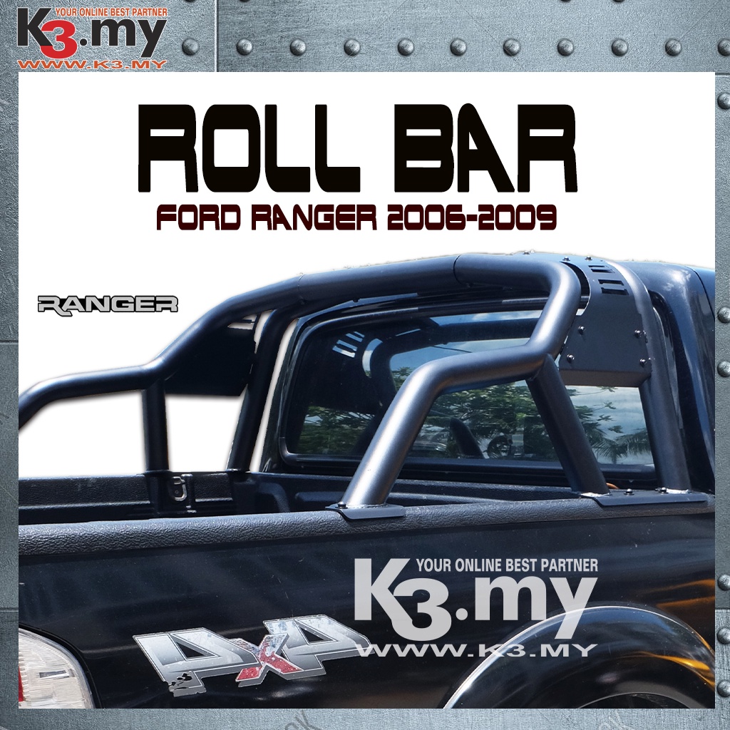 Ford Ranger 2006-2009 Sport Roll Bar 4x4 Roll Bar | Shopee Malaysia