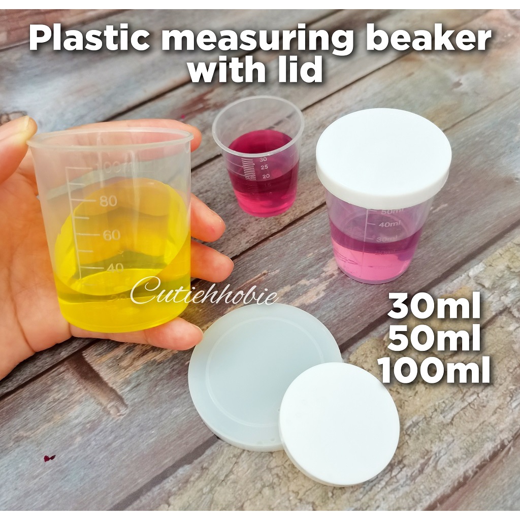 30ml 50ml 100ml mini measuring cup Kitchen Transparent Handle Cylinder ...