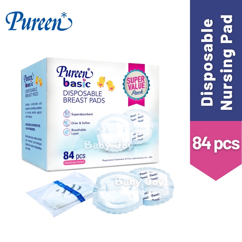 Pureen Disposable Nursing Pad Breast Pad (84s) | Shopee Malaysia