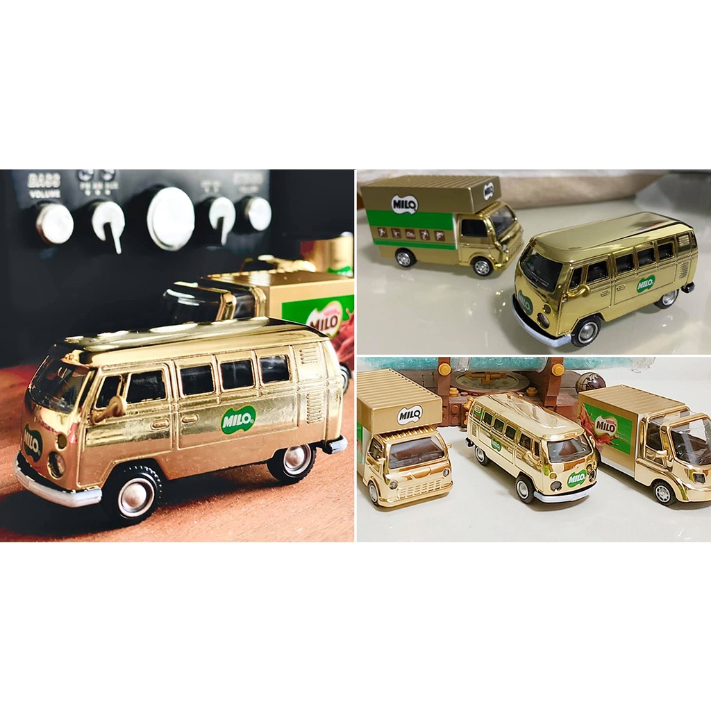 Ready Stock Nestle Milo Series Gold Color Lorry Car Limited Collection ...