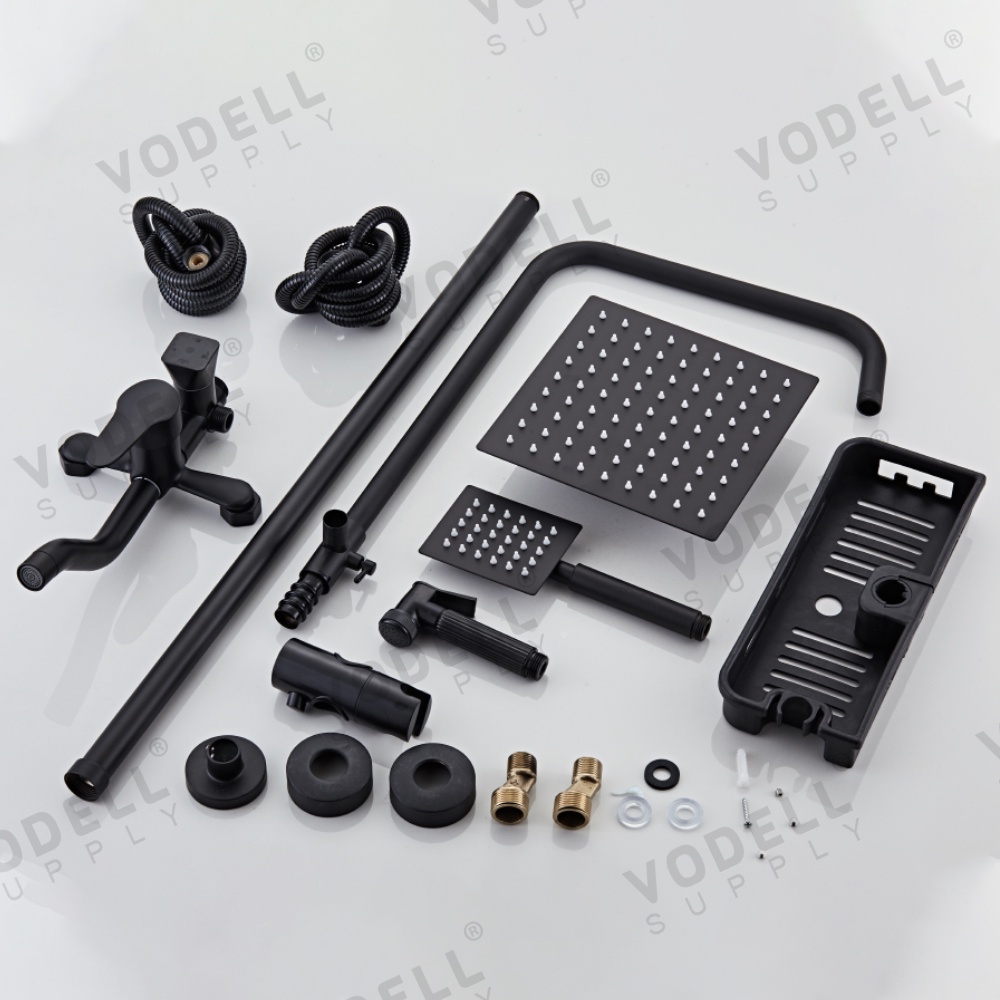 VODELL 304 Stainless Steel 4in1 Digital Shower Set Bathroom Mixer ...