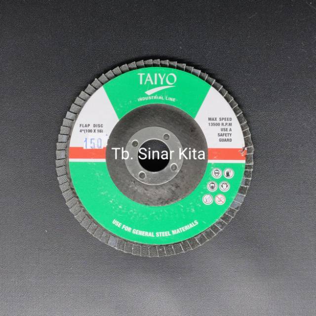 Stacking Sandpaper Grinder | Flap Disc Grid 150 - TAIYO | Shopee Malaysia