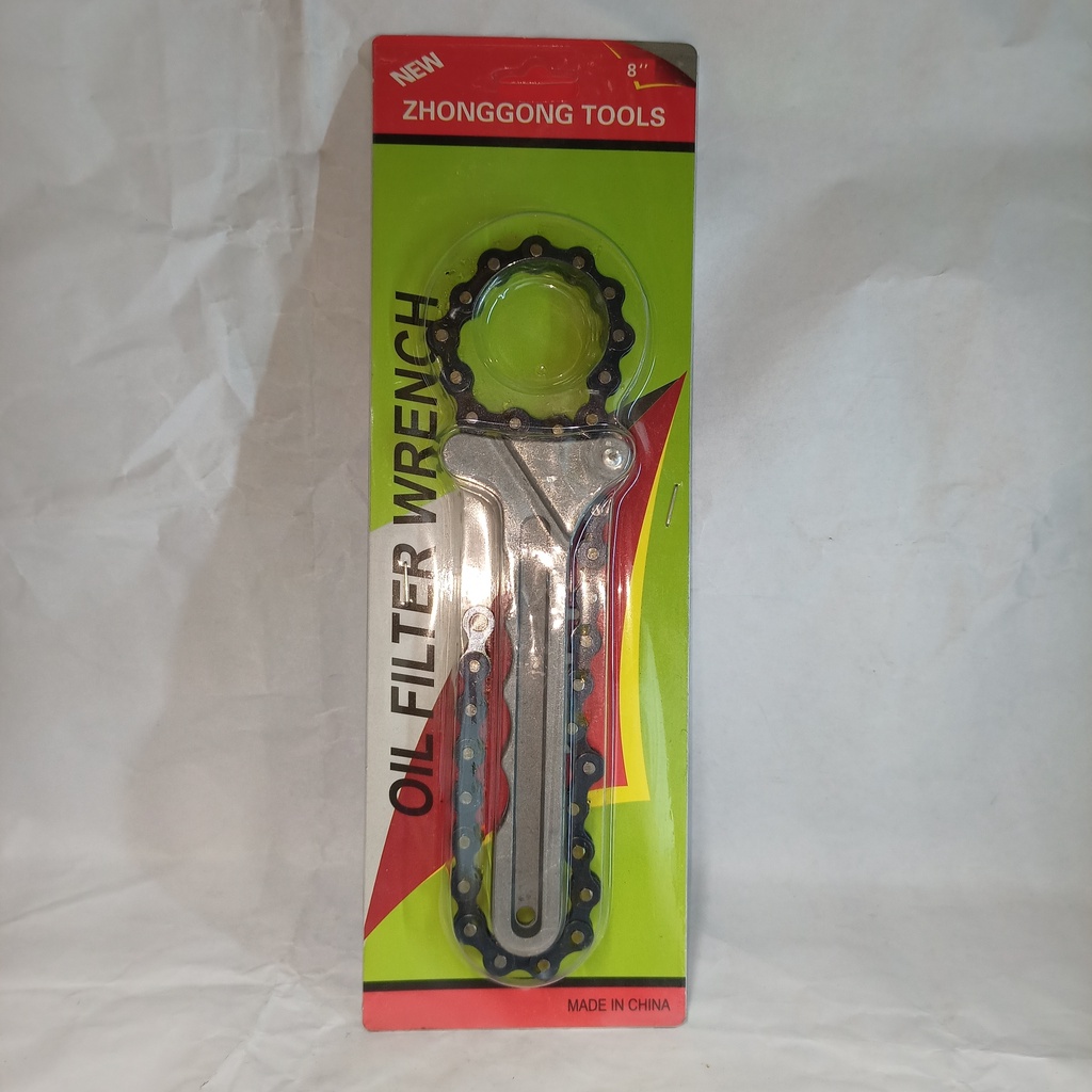 OIL FILTER CHAIN WRENCH 8” 链条油格开 Spanner Sepana Rantai Minyak | Shopee ...