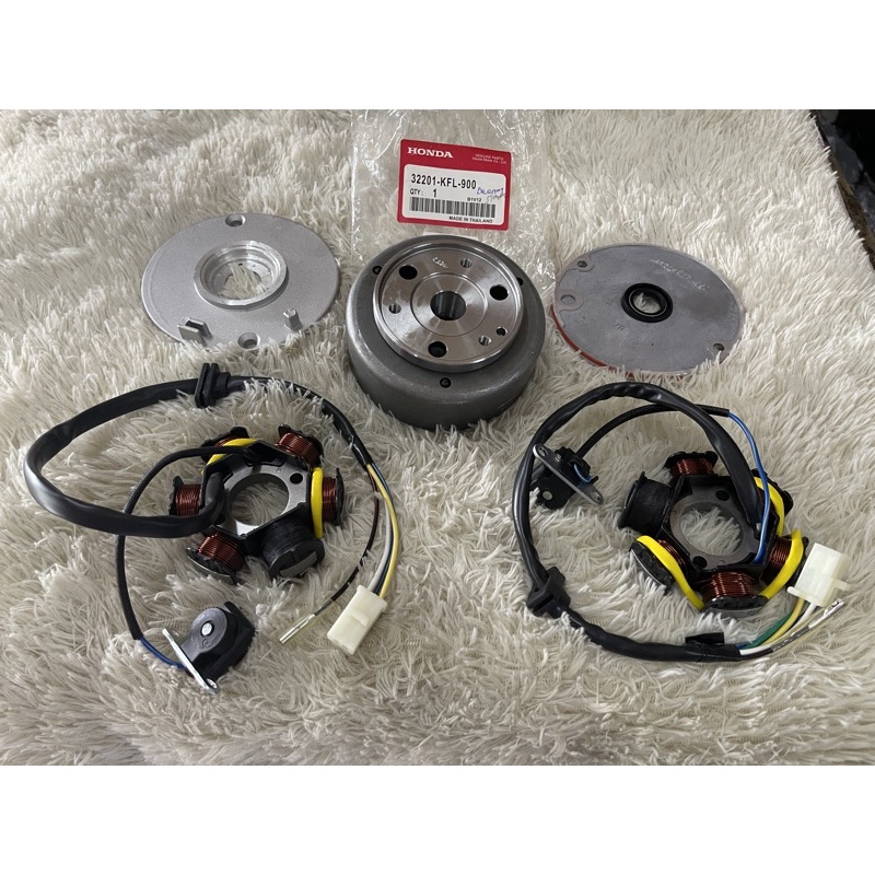 ex5dream wave100 wave100r EX5 DREAM WAVE 100 FUEL COIL MAGNET COIL ...