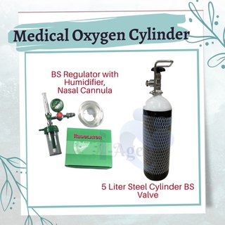 Medical Oxygen Tank Size E/ Steel 5 Liter | Shopee Malaysia
