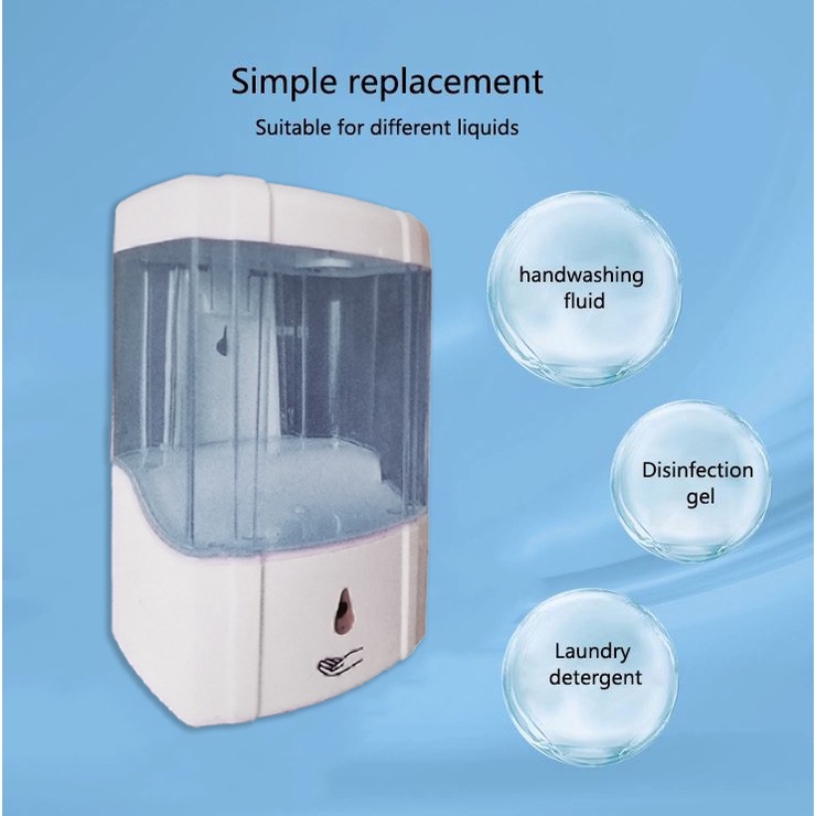 Touchless Battery Smart Sensor Automatic Liquid Soap Dispenser Bekas ...