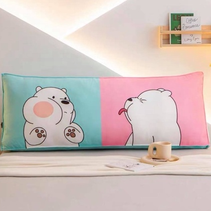 Cute Cartoon Bedroom Sleeping Cushion Triangle Backrest Cute Hugging ...