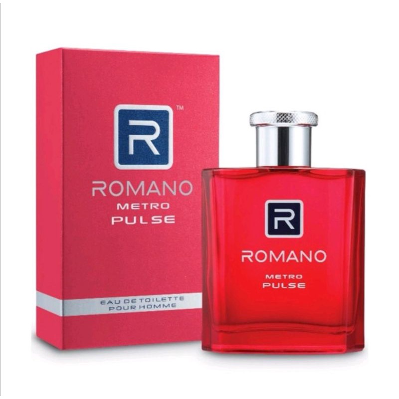 ROMANO EAU DE PERFUME METRO PULSE 100ML(100%ORIGINAL) | Shopee Malaysia