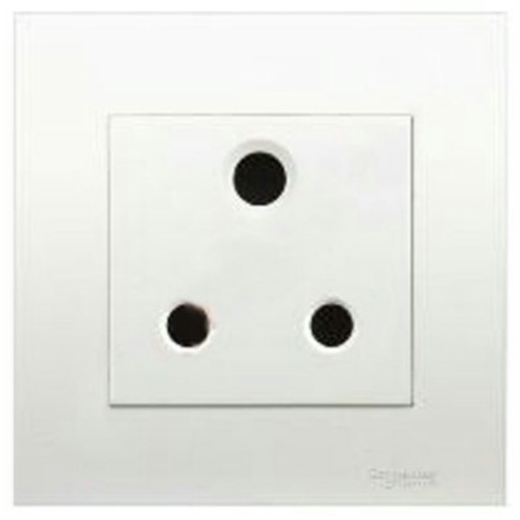 SCHNEIDER VIVACE 15A 250V 1 GANG UNSWITCHED SOCKET | Shopee Malaysia