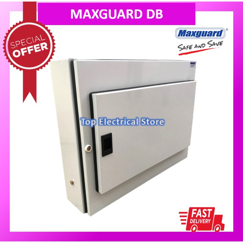 MAXGUARD METAL CLAD DB2036E 2 ROW 36WAY DB BOX | Shopee Malaysia