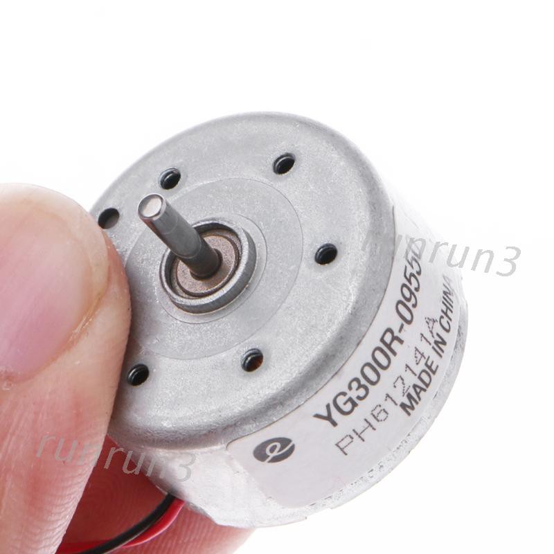 Mini Micro 300 Solar Power Motor 5500RPM for DC 3V -6V Toys Parts ...
