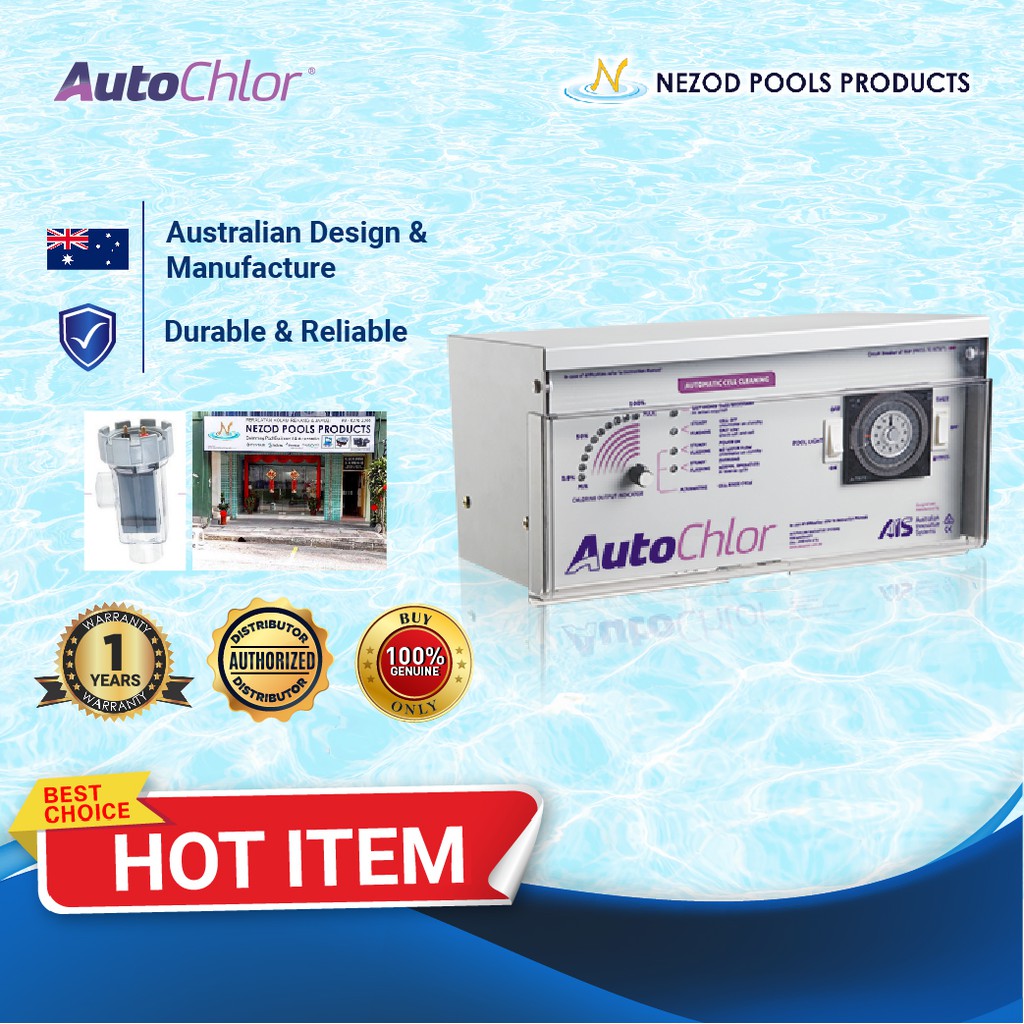 AIS RP15 SALT CHLORINATOR ( GENERATOR ) 15GR/HR-SELF CLEANING TYPE ...