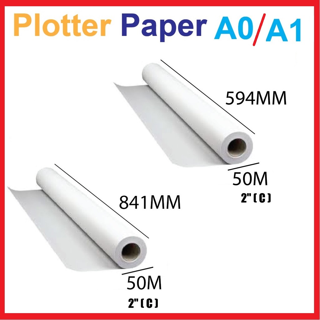 PLOTTER PAPER A1 & A0 / PRINTING PAPER A1 & A0 /PLANING PAPER PAPER A1 & A0 /A1 PAPER/ A0 PAPER ...