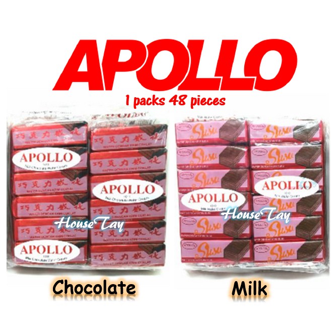 Apollo Wafer Cream 1010 /1011 [12g x 48 Pieces] | Shopee Malaysia