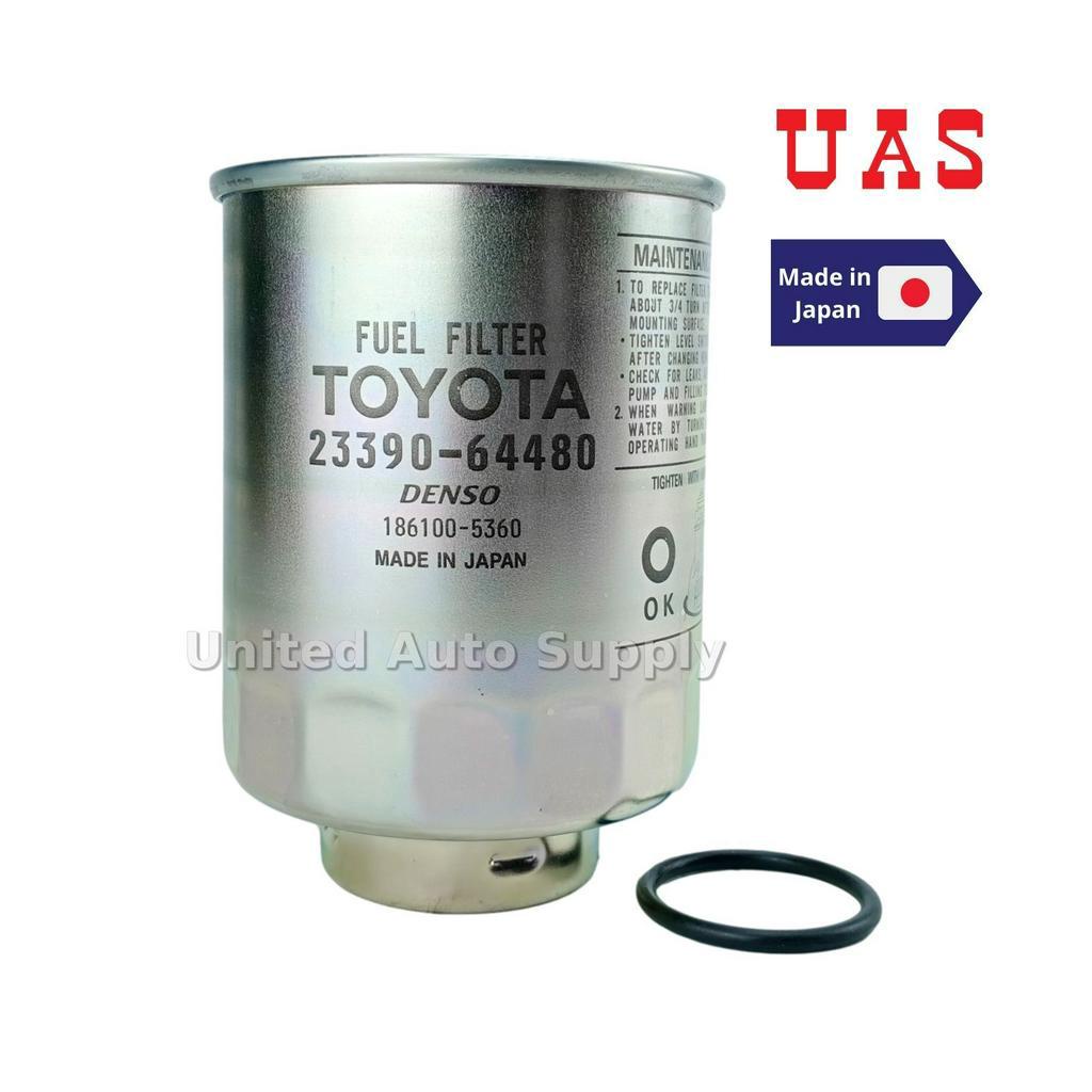 TOYOTA GENUINE Fuel Filter For Hilux Unser Land Cruiser Prado HINO Bus ...