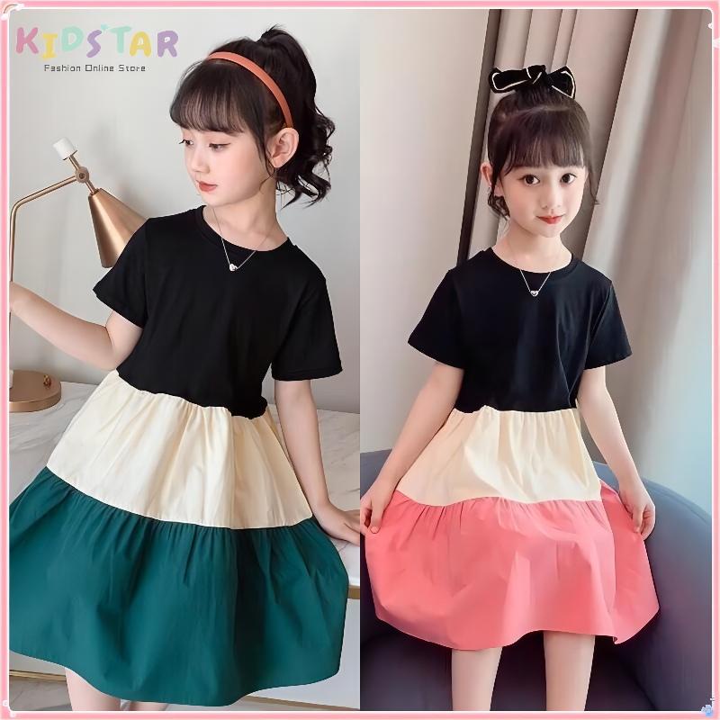 [3-14Y] Kids Girl Dresses Baju Budak Perempuan Dress Budak Perempuan ...