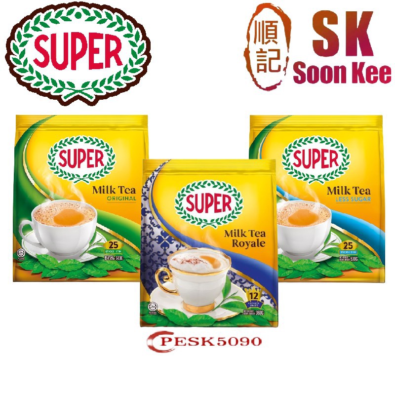 Super Milk Tea ( Original / Less Sugar / Royale ) | Shopee Malaysia