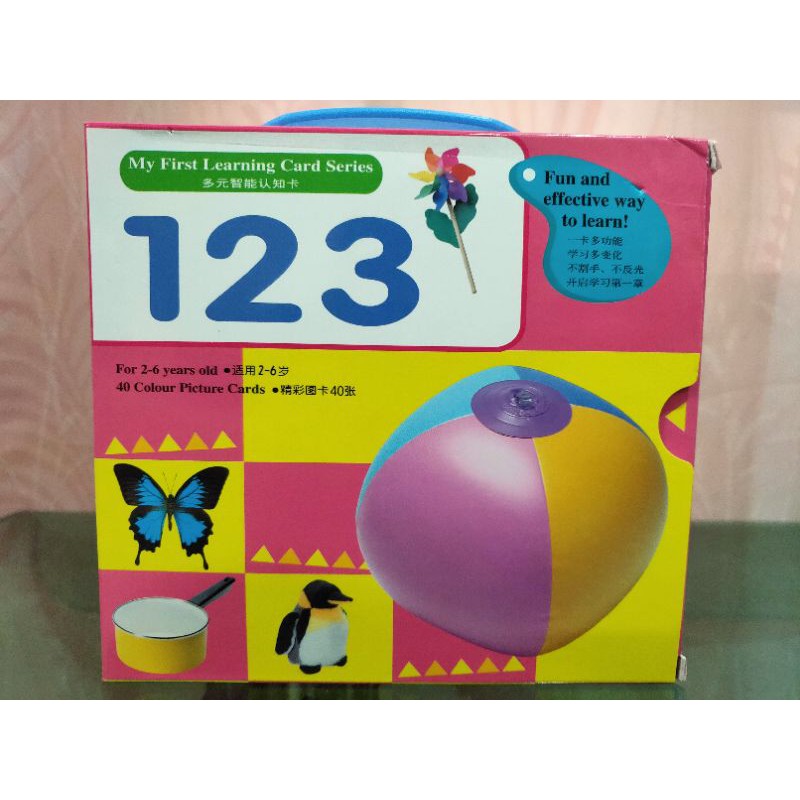 Number My First Learning Card Series Flash card | Shopee Malaysia