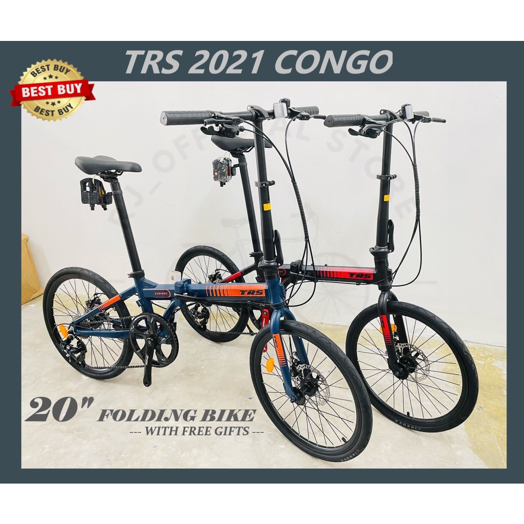 🔥LIMITED STOCK🔥20" 20INCH Folding Bike / Basikal Lipat - TRS 2021 CONGO ...