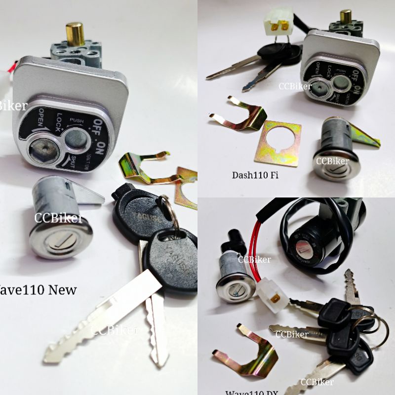 Honda Dash 110/ Wave110/ DX/ Fi Main Switch/ Kunci Suis/ Ignition ...
