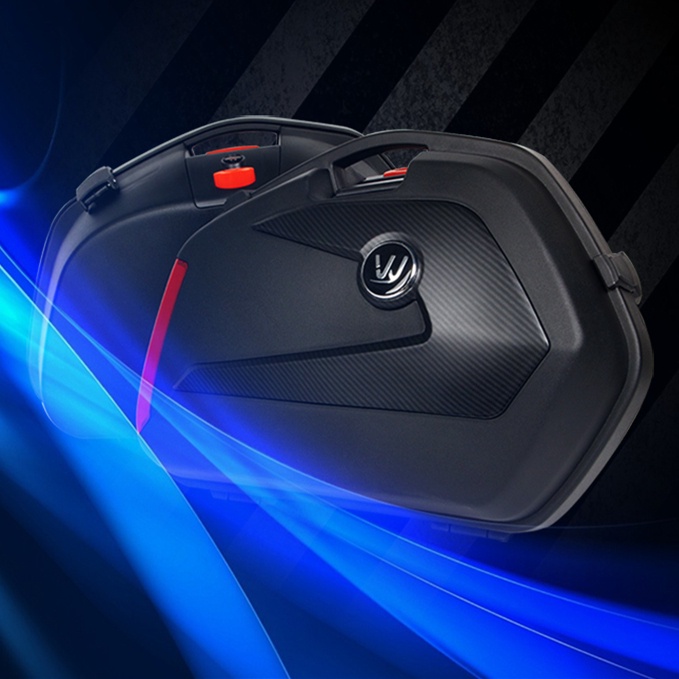 Motorcycle Side Box with Bracket Universal V35N For TRACER/GT/ER6N ...