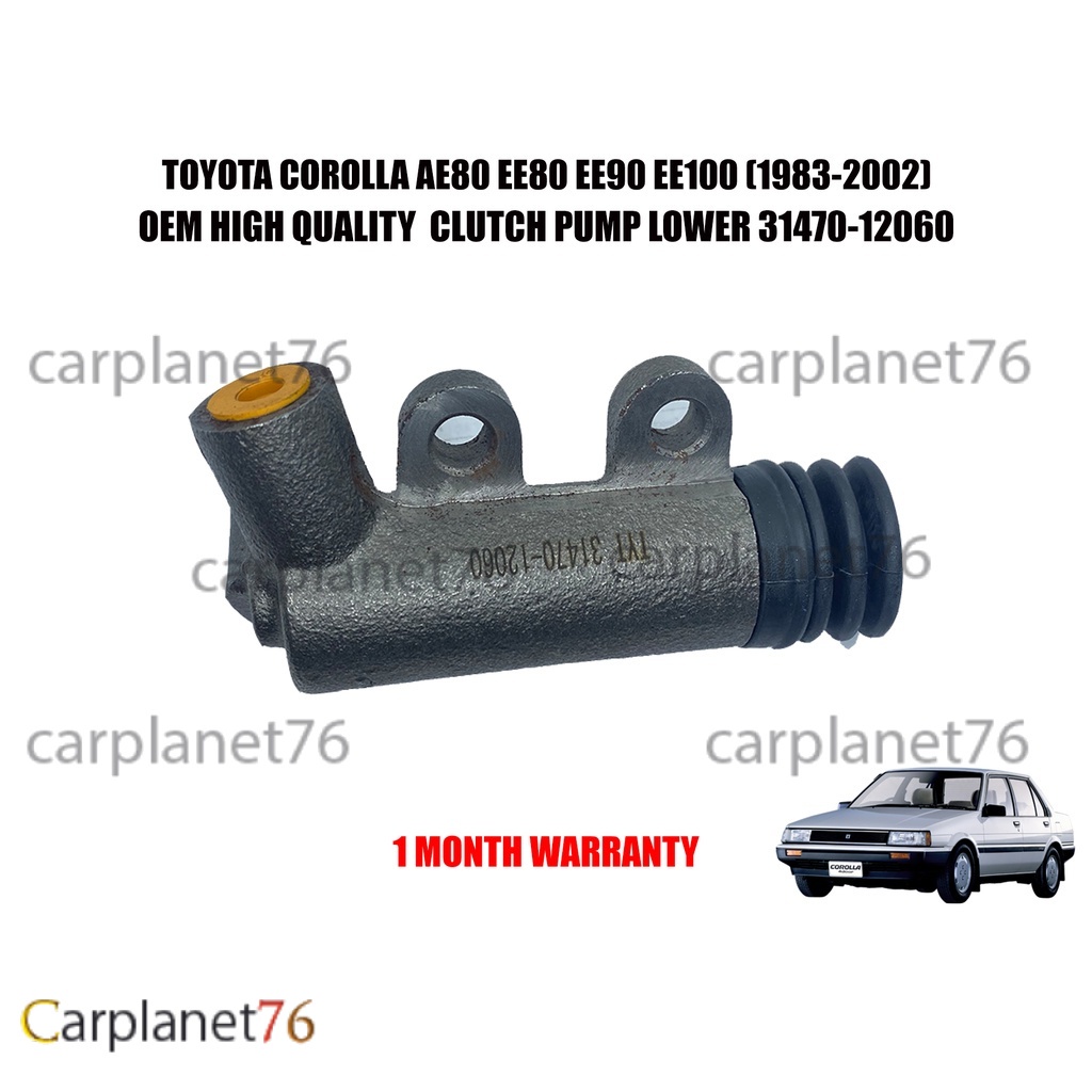TOYOTA COROLLA AE80 EE80 EE90 EE100 (1983-2002) CLUTCH PUMP LOWER BAWAH ...