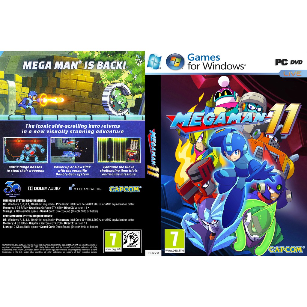 Mega Man 11 PC GAME [Offline INSTALLATION] | Shopee Malaysia