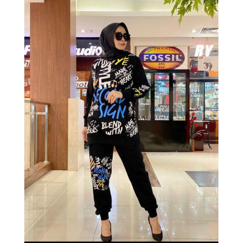 Ss Syar 'i Goes Jumbo Set By Jevanni | Shopee Malaysia