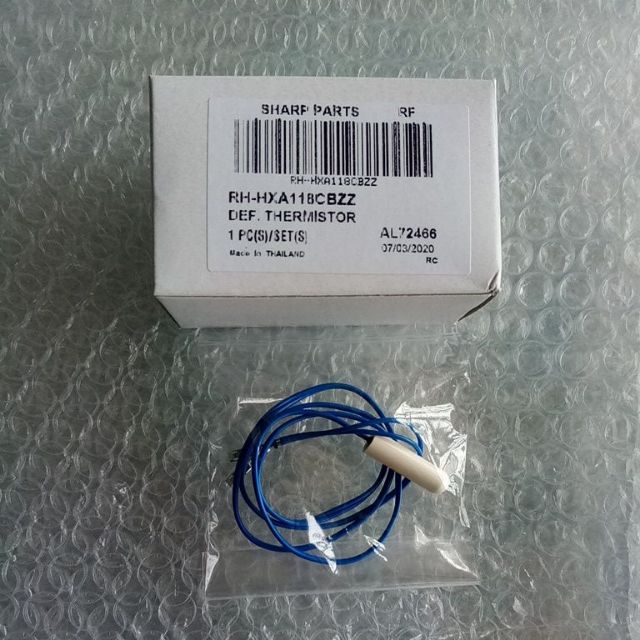 SHARP REFRIGERATOR ORIGINAL DEF THERMISTOR (ORIGINAL PART) | Shopee ...