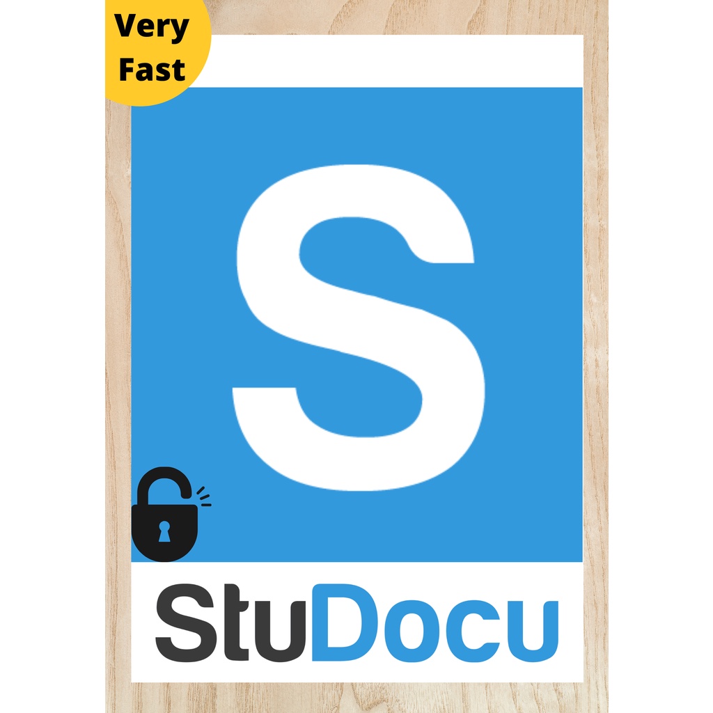 StuDocu Documents Unlock | Studocu | Shopee Malaysia