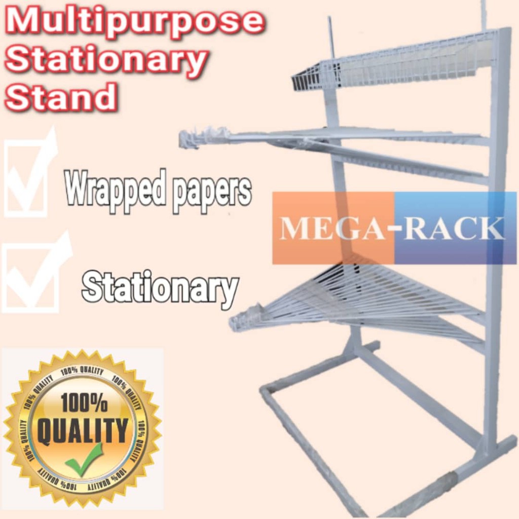 MULTIPURPOSE STATIONARY STAND (WHITE COLOUR) | Shopee Malaysia