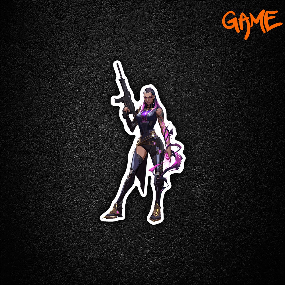 VALORANT - Reyna - Premium Fan-made Sticker (GAME series) | Shopee Malaysia