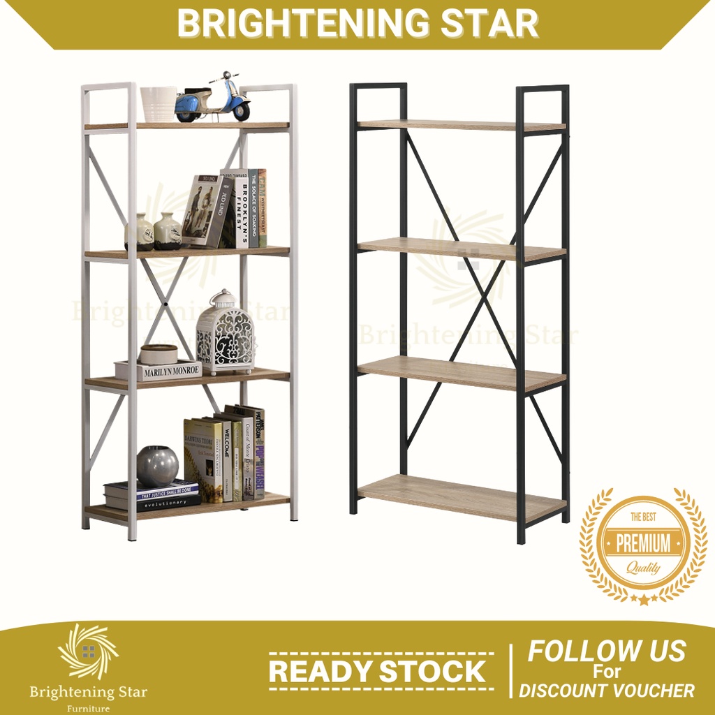 Rak Buku / Display Rack Shelf / Multipurpose Book Shelf / Display metal ...
