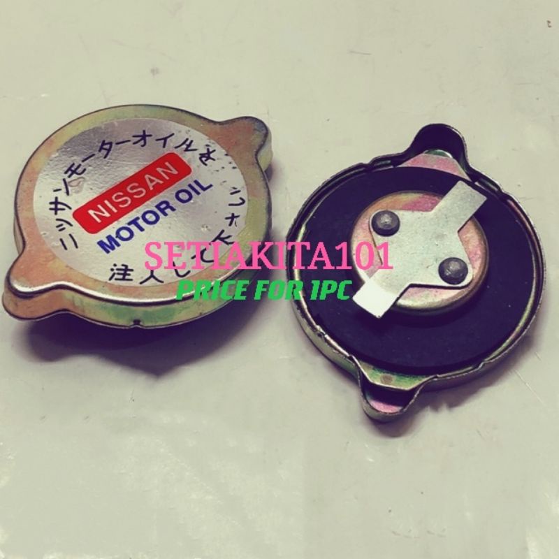 NISSAN VANETTE C22 ENGINE OIL CAP/PENUTUP MINYAK HITAM(PRICE FOR 1PC ...