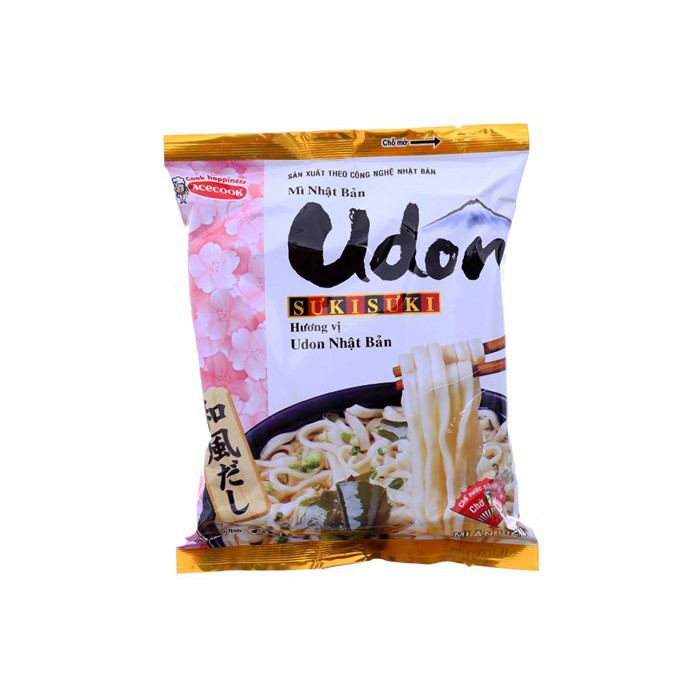 COMBO 4 PACKAGES OF SUKISUKI UDON NOODLES PACKAGE 75G | Shopee Malaysia